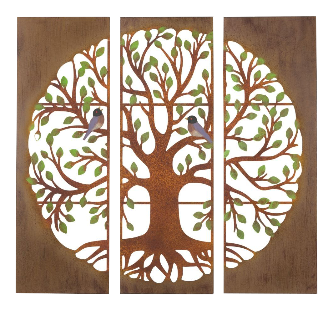 Regal Art & Gift Rustic Tree of Life Tryptic Wall Decor | Mack's ...